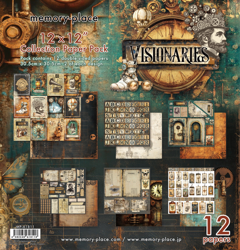 Memory Place - 12X12 Collection Pack - Visionaries - PRE ORDER ...