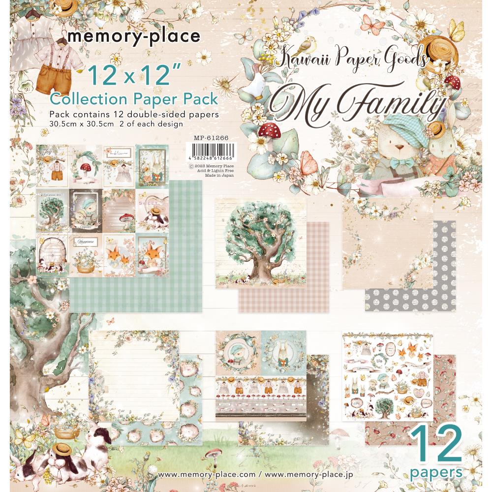 Memory Place - Collection Pack 12X12 - My Family – Embellish Away