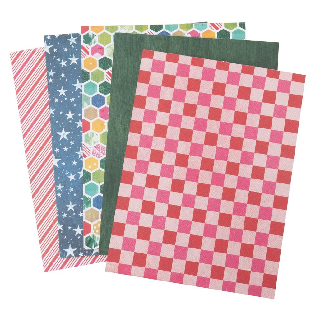 Vicki Boutin - Double-Sided Paper Pad 6X8 - Peppermint Kisses ...